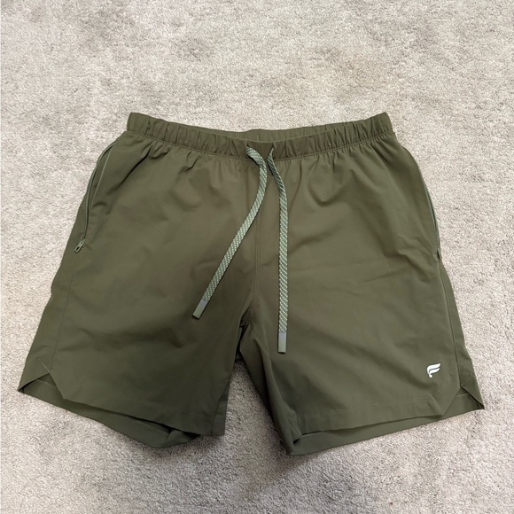 Fabletics | Shorts | Mens Fabletics Utility Green Athletic Shorts Size ...